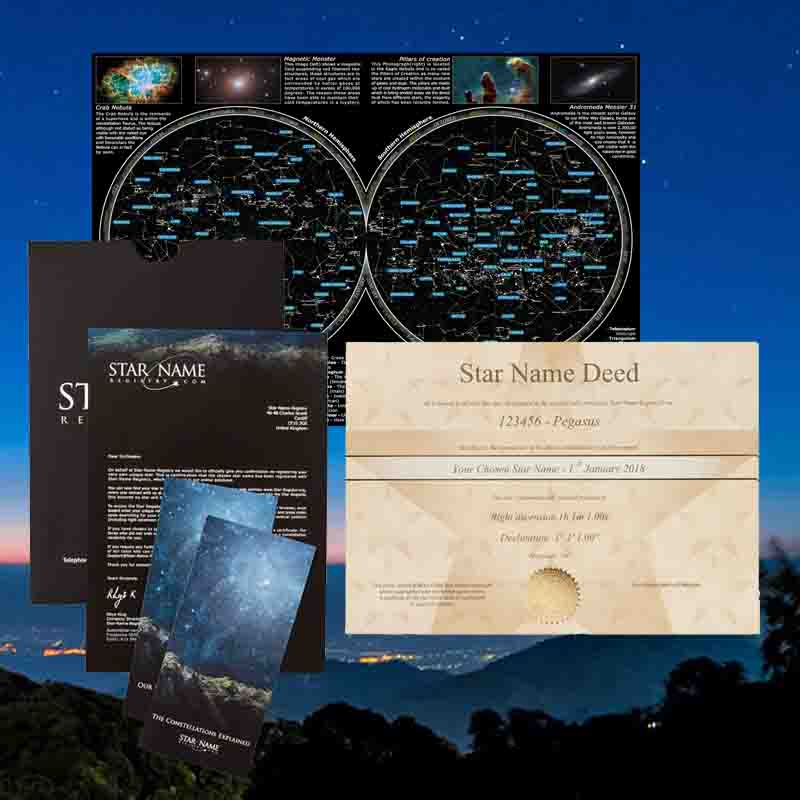 Buy Name A Star Gifts From Our online UK Star Registry