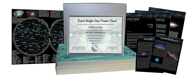 Buy Name A Star Gifts From Our online UK Star Registry